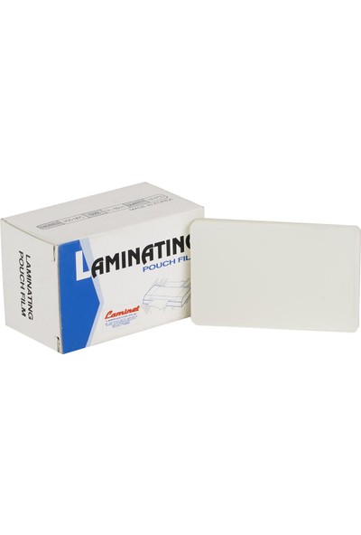 Lamiess 54 X 86 Mm 250 Mıc.Polyester Laminasyon Filmi 300'Lü Lamiess 54 X 86 Mm 250 Mıc.Polyester Laminasyon Filmi 300'Lü