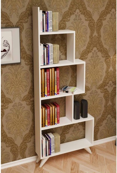Gardenya Beyaz Renkli Dekoratif Modern Raflı Dolaplı Dosya Kitaplık Gardenya Beyaz Renkli Dekoratif Modern Raflı Dolaplı Dosya Kitaplık