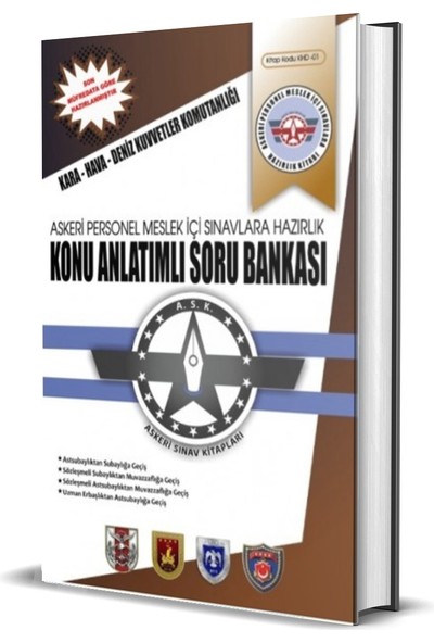 Kişisel Yayınlar Askeri Personel Meslek Içi Sınavlara Hazırlık Kitabı (Konu Anlatımlı Soru Bankası) Kişisel Yayınlar Askeri Personel Meslek Içi Sınavlara Hazırlık Kitabı (Konu Anlatımlı Soru Bankası)
