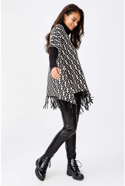 On Fashion Yeni On Panço F Balıkçı Yaka Altı Püsküllü