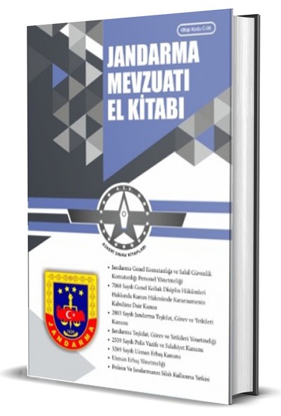 Kişisel Yayınlar Jandarma Mevzuatı (Cep Kitabı) Kişisel Yayınlar Jandarma Mevzuatı (Cep Kitabı)