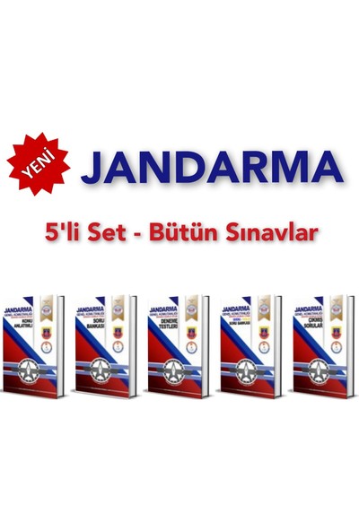 Kişisel Yayınlar 5 Li Set Jandarma Kurum Içi Sınavlara Hazırlık Seti Kişisel Yayınlar 5 Li Set Jandarma Kurum Içi Sınavlara Hazırlık Seti