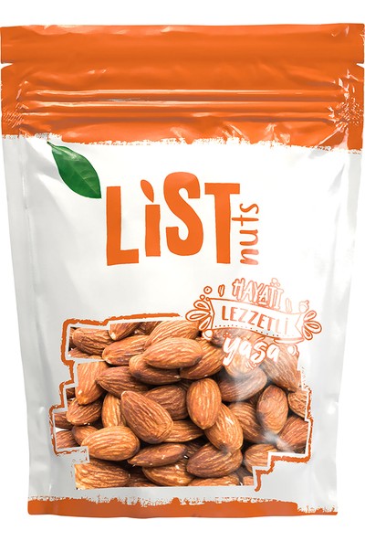 List Nuts Inebeyli Yerli Çiğ Badem 500 gr List Nuts Inebeyli Yerli Çiğ Badem 500 gr