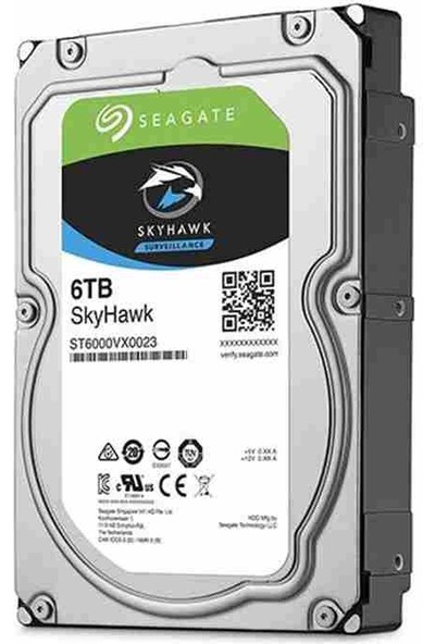 Seagate Skyhawk 5900 Rpm 6tb Pc HDD ST6000VX0023 (SV35 7/24 Çalışma) Seagate Skyhawk 5900 Rpm 6tb Pc HDD ST6000VX0023 (SV35 7/24 Çalışma)