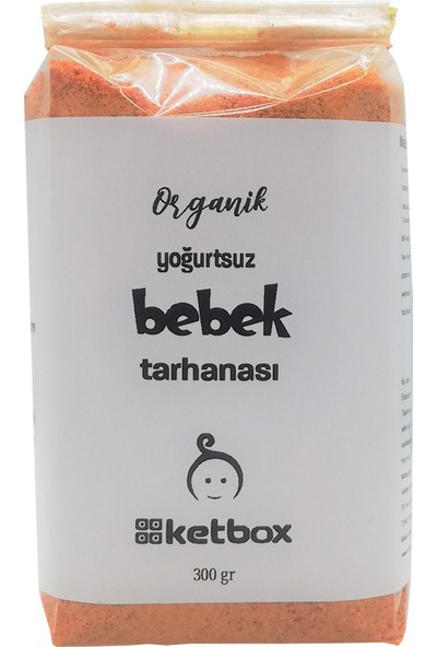 Organik Yoğurtsuz Bebek Tarhanası +6 Ay 300 gr Katkısız Doğal Organik Yoğurtsuz Bebek Tarhanası +6 Ay 300 gr Katkısız Doğal
