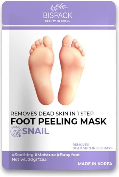 Bispack Çorap Tipi Soyulan Ayak Peeling Maskesi - Miracle Foot Peeling Pack Bispack Çorap Tipi Soyulan Ayak Peeling Maskesi - Miracle Foot Peeling Pack
