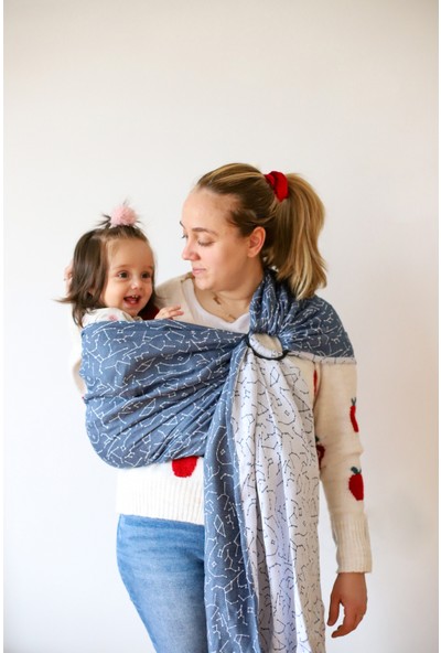 Zubu Halka Sling - Babysling - Galaxy