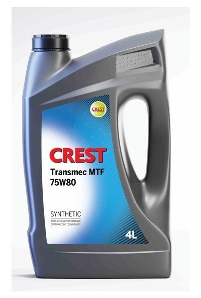 Crest Transmec Mtf 75W-80 4 Litre Şanzıman Yağı (Üretim Yılı: 2021)