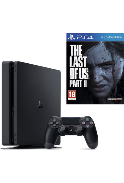 Sony Playstation 4 Slim 500 GB + Ps4 The Last Of Us 2