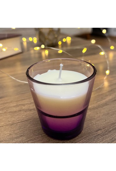 Shot Bardakta Sertifikalı Doğal Soya Mum Esanslı