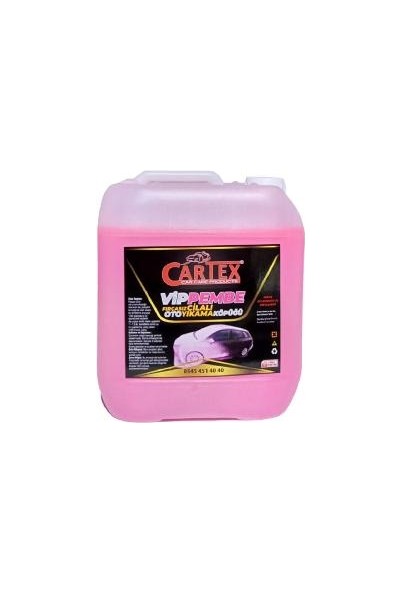 Cartex 5kg Fırçasız Süngersiz Cilalı Oto Yıkama Köpüğü 1/60 Kullanım 5kg (Yurt Dışından)