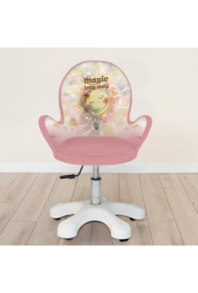 Popcorn Kids Castle Kollu Çalışma Sandalyesi (8-14 Yaş)