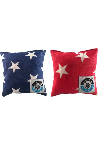 Amon Catnipli Yastık 2'li 10X10 cm (Catnip Pillow)