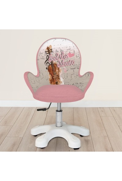 Popcorn Kids Keman Kollu Çalışma Sandalyesi (8-14 Yaş)