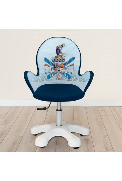 Popcorn Kids Kayak Erkek Kollu Çalışma Sandalyesi (8-14 Yaş)