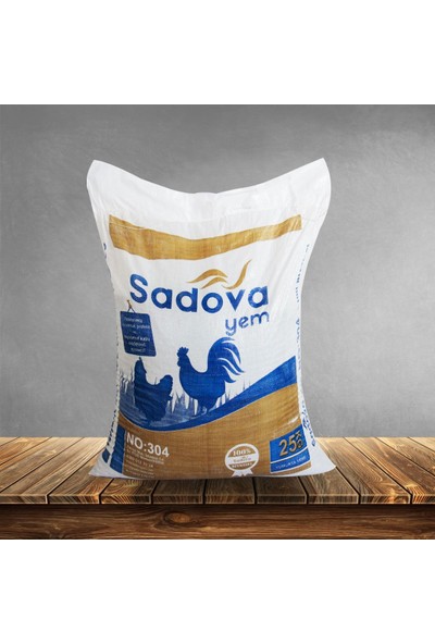 Sadova Yem 304 Toz-Granül 1. Dönem Gezen Tavuk Yemi 25 kg