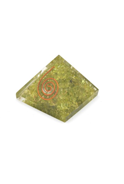 Murty99 Hakiki Doğal Peridot Olivin Taşı Orgonit Piramit 52 Gram Murty99 Hakiki Doğal Peridot Olivin Taşı Orgonit Piramit 52 Gram
