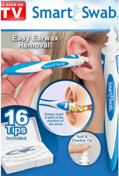 Bee Queen Pratik Kulak Temizleme Seti Smart Swab