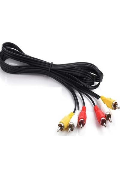 Alfais 5006 3rca To 3 Rca Ses Görüntü Tos Scart Kablosu Alfais 5006 3rca To 3 Rca Ses Görüntü Tos Scart Kablosu