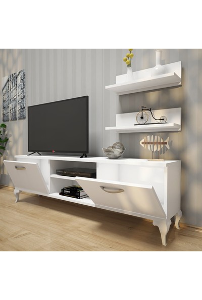 Holiday Home Tv Sehpası 150 cm - Beyaz