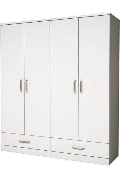 Holiday Home 4 Kapaklı 2 Çekmeceli Gardırop