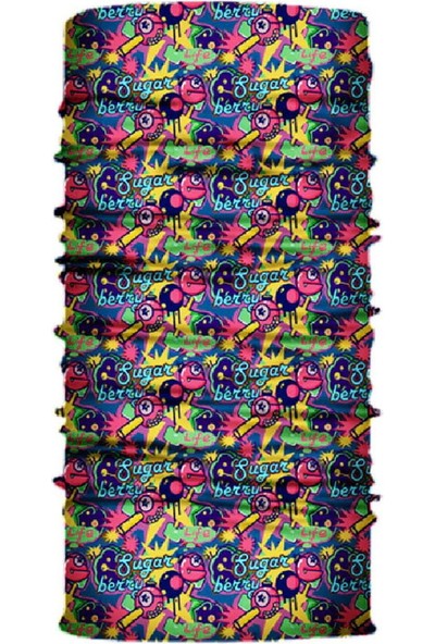 Knmaster Buff Riddle Outdoor Bisiklet Çok Amaçlı Bandana Boyunluk Kafa Bandı