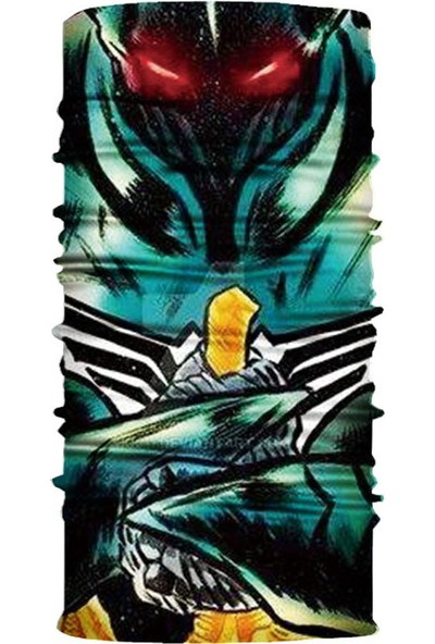 Knmaster Buff Nuke Outdoor Bisiklet Çok Amaçlı Bandana Boyunluk Kafa Bandı