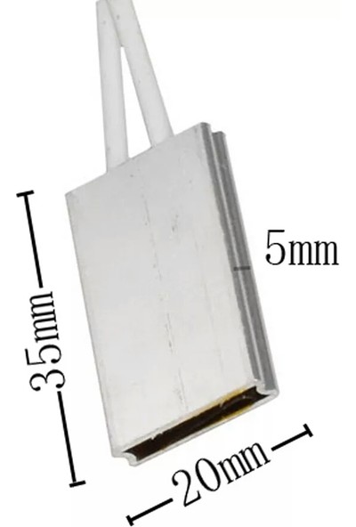 Çınar Hobi 220V 80° Ptc Isıtıcı Alüminyum Alaşımlı Seramik Isıtıcı Kuluçka Makinesi, Kurutucu, Inkübatör
