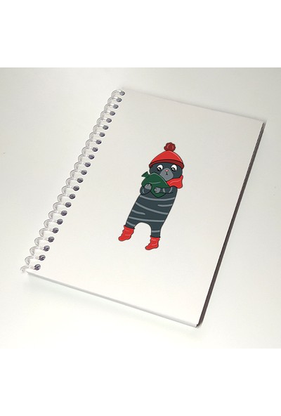 Evrem Yayıncılık Sıcak Su Torbalı Kedi Not Defteri 100 Sayfa