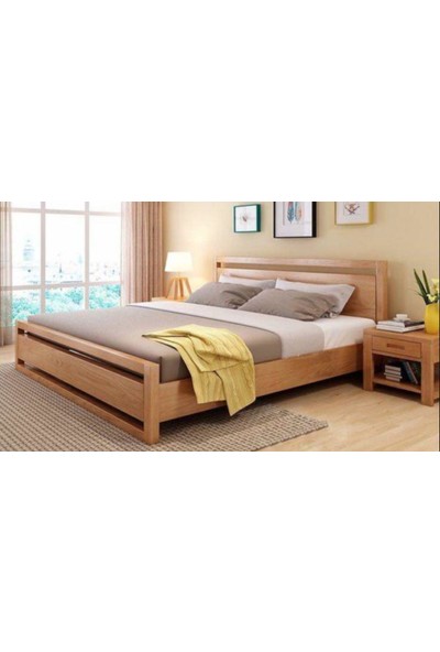 Zerka Concept Vlora Ithal Çam Masif Ahşap Başlıklı Karyola Karyola ve Komodinli Takım 160 x 200 Zerka Concept Vlora Ithal Çam Masif Ahşap Başlıklı Karyola Karyola ve Komodinli Takım 160 x 200