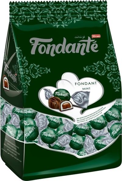 Elvan Fondante Çikolata Dolgulu Naneli 1000 gr (1 Poşet) Elvan Fondante Çikolata Dolgulu Naneli 1000 gr (1 Poşet)