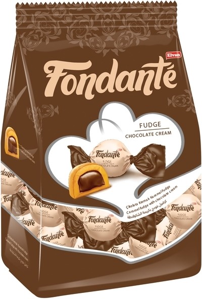 Elvan Fondante Fudge Çikolata Kremalı 1000 gr (1 Poşet) Elvan Fondante Fudge Çikolata Kremalı 1000 gr (1 Poşet)