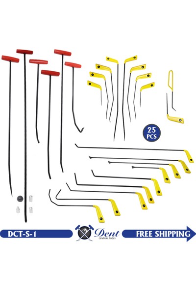 25 Parça Pdr Göçük Düzeltme Seti