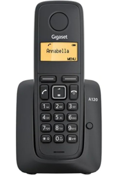 Gigaset A120 Dect Telefon Siyah Gigaset A120 Dect Telefon Siyah