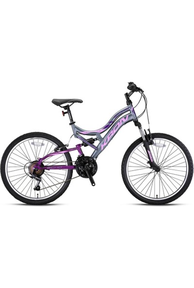 Kron Venüs 3.0 V Lady 26 Jant Profesyonel Dağ Bisikleti Mat Füme-Mor-Lila 38 cm Kron Venüs 3.0 V Lady 26 Jant Profesyonel Dağ Bisikleti Mat Füme-Mor-Lila 38 cm