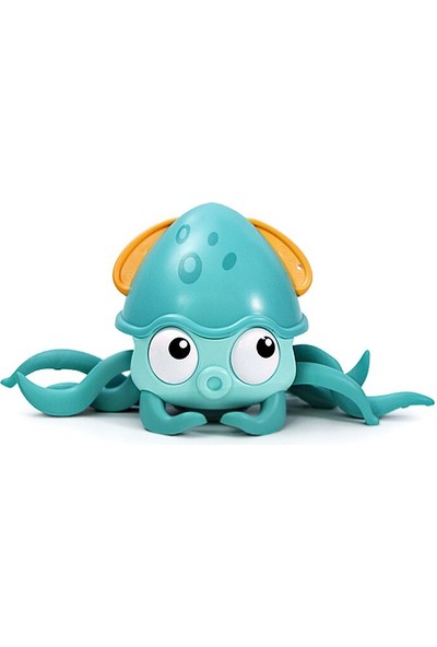 SLD Çocuklar Clockwork Banyo Oyuncakları Çocuk Plaj Ahtapot Su Havuzu Clockwork Oyuncaklar Erkek Bebek Karikatür Bulmaca Oyuncak | Rüzgar Up Oyuncaklar