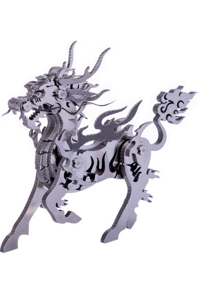 SLD Dıy Paslanmaz Çelik Bulmaca Modeli Kiti 3D Montaj Metal El Sanatları Oyuncak Çocuklar Için Oyuncak Figürleri Yetişkin Hediye Kylin | Model Yapı Kitleri SLD Dıy Paslanmaz Çelik Bulmaca Modeli Kiti 3D Montaj Metal El Sanatları Oyuncak Çocuklar Için Oyuncak Figürleri Yetişkin Hediye Kylin | Model Yapı Kitleri