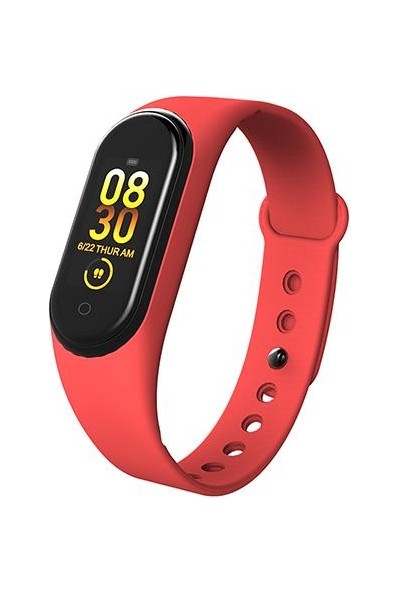 Everest Ever Fit W16 Android/ıos Smart Vücut Isı Göstergeli Kırmızı Akıllı Bileklik Saat Everest Ever Fit W16 Android/ıos Smart Vücut Isı Göstergeli Kırmızı Akıllı Bileklik Saat