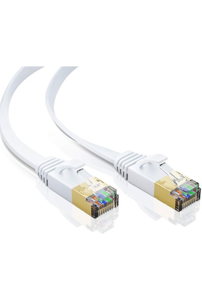 Maxgo Cat7 Ethernet RJ45 Modem Internet Kablosu 20 Metre 10GBPS 600MHZ Maxgo Cat7 Ethernet RJ45 Modem Internet Kablosu 20 Metre 10GBPS 600MHZ