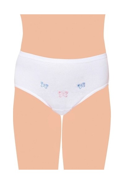 Colezium Kız Çocuk Ince Bel Bato Beyaz Işlemeli Colezium Kız Çocuk Ince Bel Bato Beyaz Işlemeli