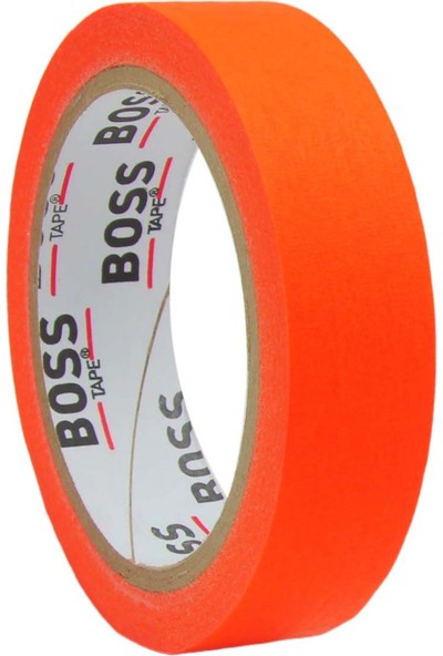 Boss Turuncu Renkli Maskeleme Bandı