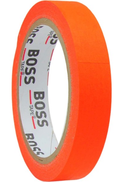 Boss Turuncu Renkli Maskeleme Bandı