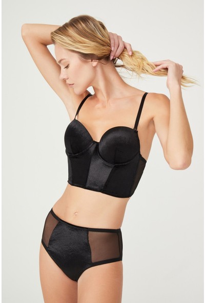 Cansoy Liva Kadife Korseli Sütyen Takımı Cansoy Liva Kadife Korseli Sütyen Takımı