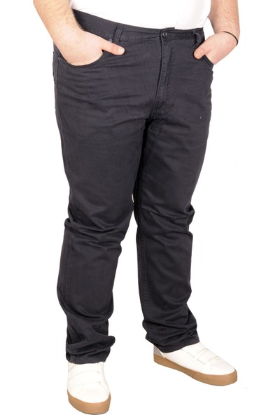 ModeXL Büyük Beden Erkek Gabardin Pantolon 21001 Lacivert ModeXL Büyük Beden Erkek Gabardin Pantolon 21001 Lacivert
