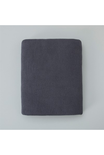 Chakra Violeta Çift Kişilik Battanıye 200X220 cm Kül Chakra Violeta Çift Kişilik Battanıye 200X220 cm Kül