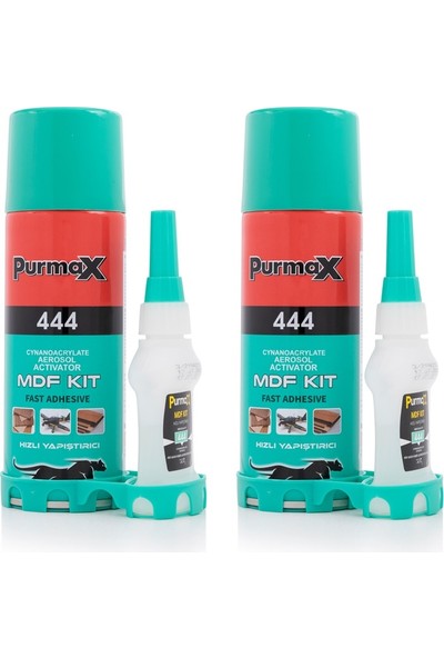 Larimar Purmax Hızlı Yapıştırıcı 100 ml 10 gr Mdf Kit Hızlı Yapışır Iz Yapmaz