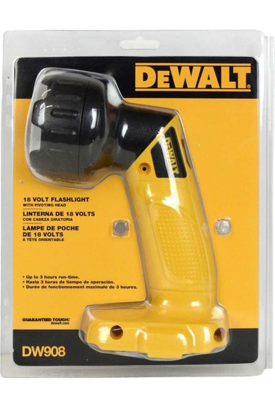 Dewalt DW908 18V Şarjlı Fener Aküsüz