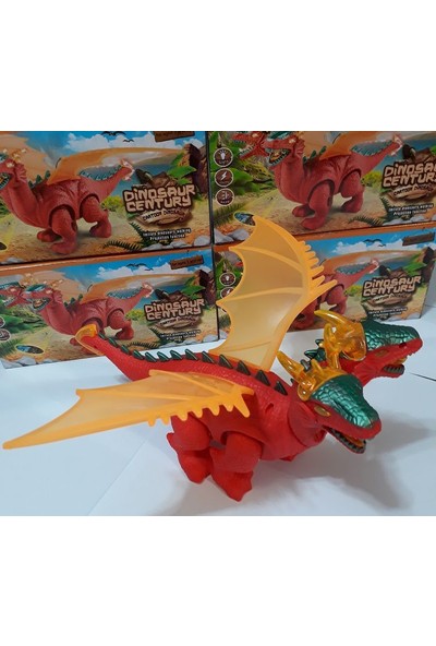 Birlik Dinazor Dinosaur Century Sesli Işıklı Yürüyen Oyuncak 2 Başlı Dinazor Birlik Dinazor Dinosaur Century Sesli Işıklı Yürüyen Oyuncak 2 Başlı Dinazor