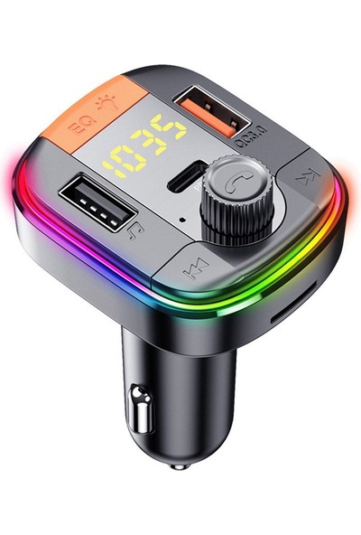 Hua3C Bluetooth 5.0 Adaptörü Mp3 Çalar Fm Verici Eller Serbest USB (Yurt Dışından) Hua3C Bluetooth 5.0 Adaptörü Mp3 Çalar Fm Verici Eller Serbest USB (Yurt Dışından)