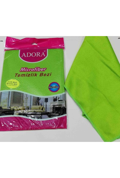 ADORA Microfiber Baklava Desenli Cam Temizlik Bezi 50X60CM